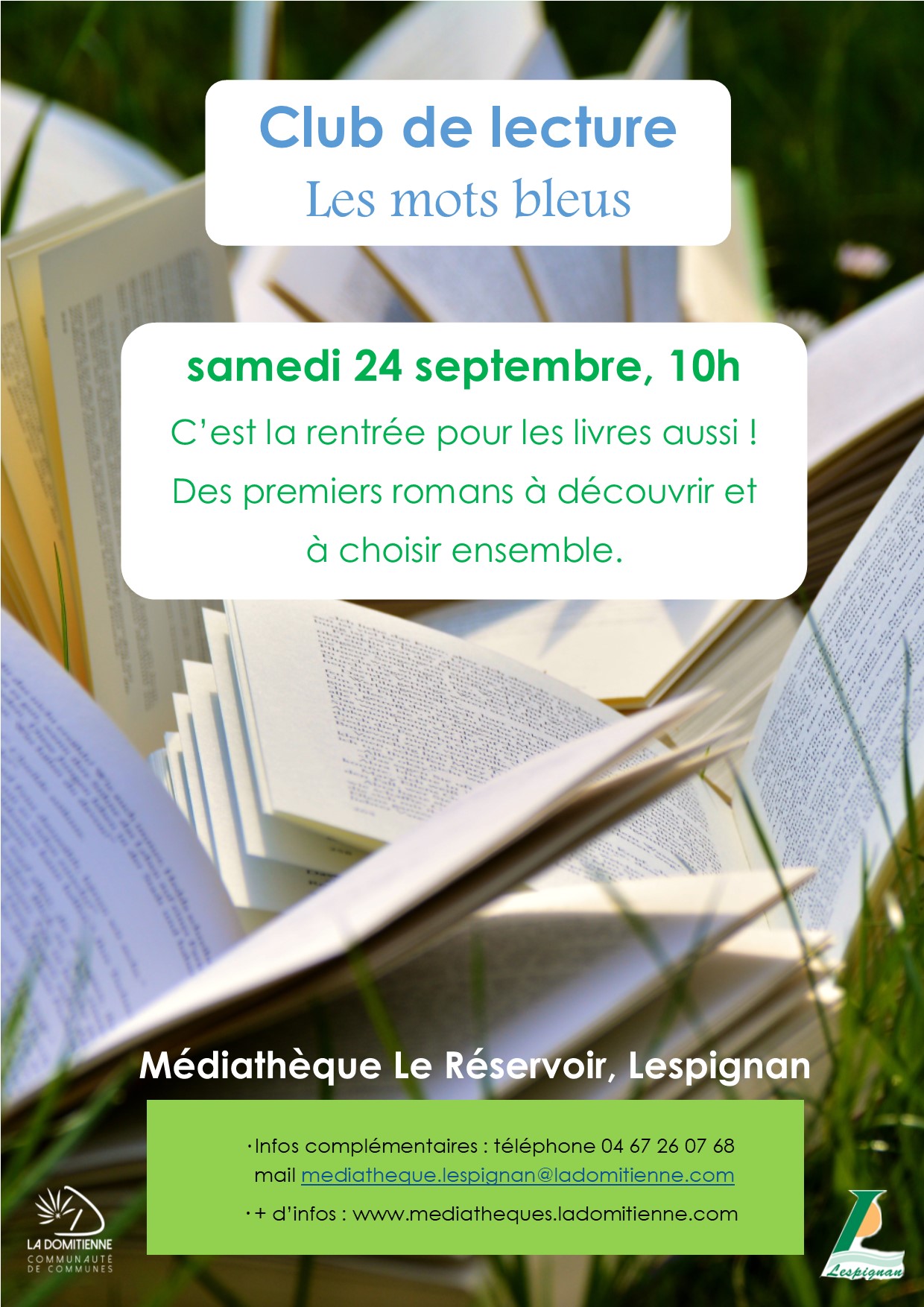 Médiathèque - Club Lecture - Ville de Lespignan